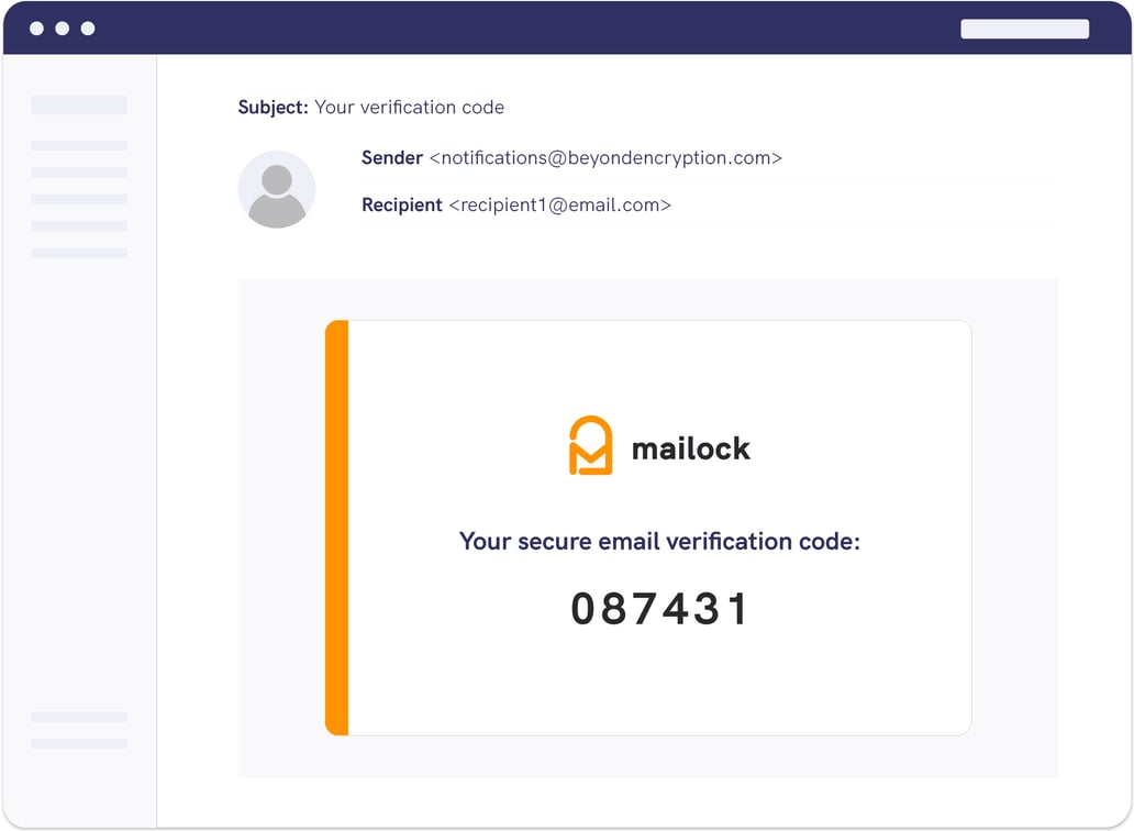 Opening a secure message