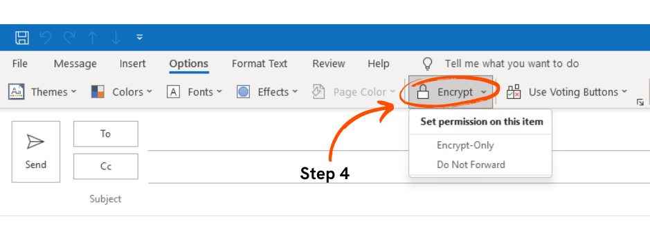 How To Encrypt An Email In Outlook