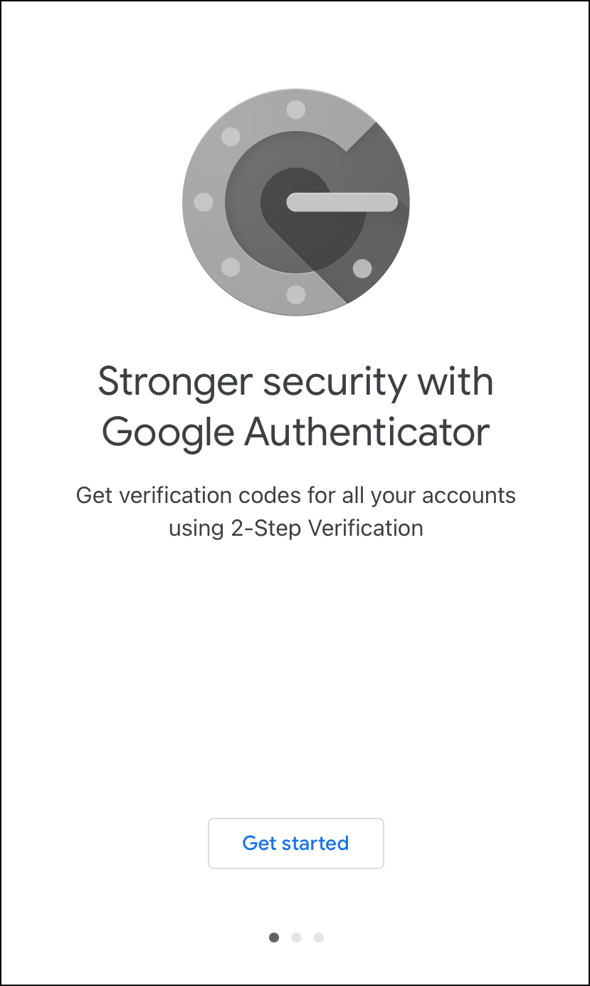 Using Google Authenticator for 2FA