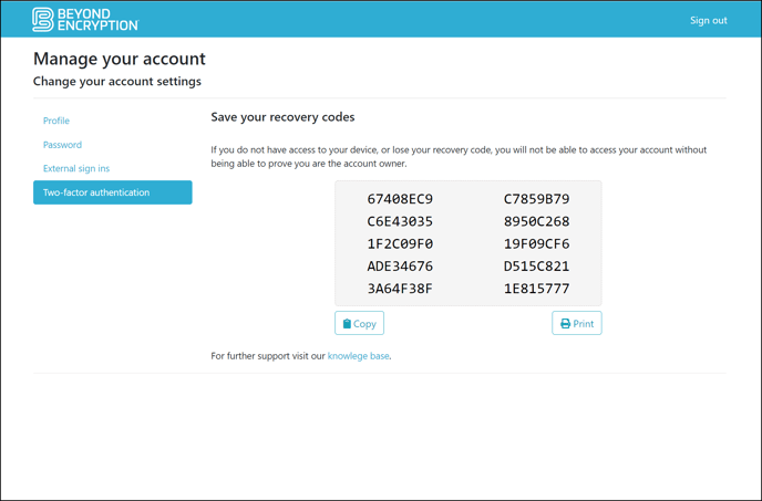 Using Google Authenticator for 2FA