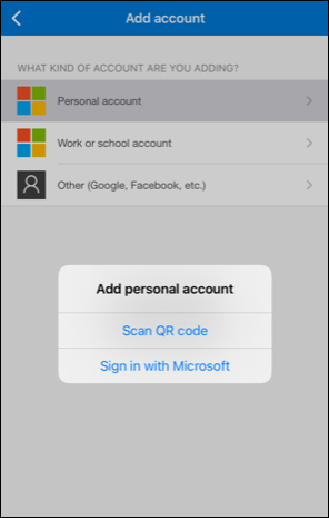 Using Microsoft Authenticator for 2FA