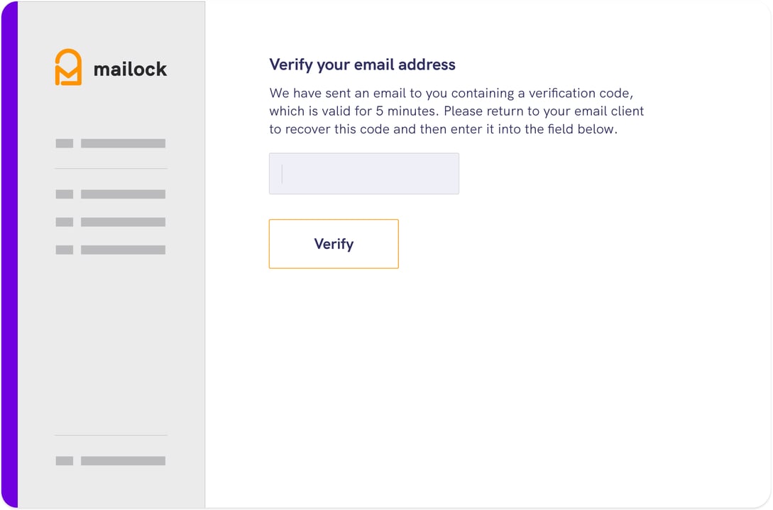 Opening a secure message