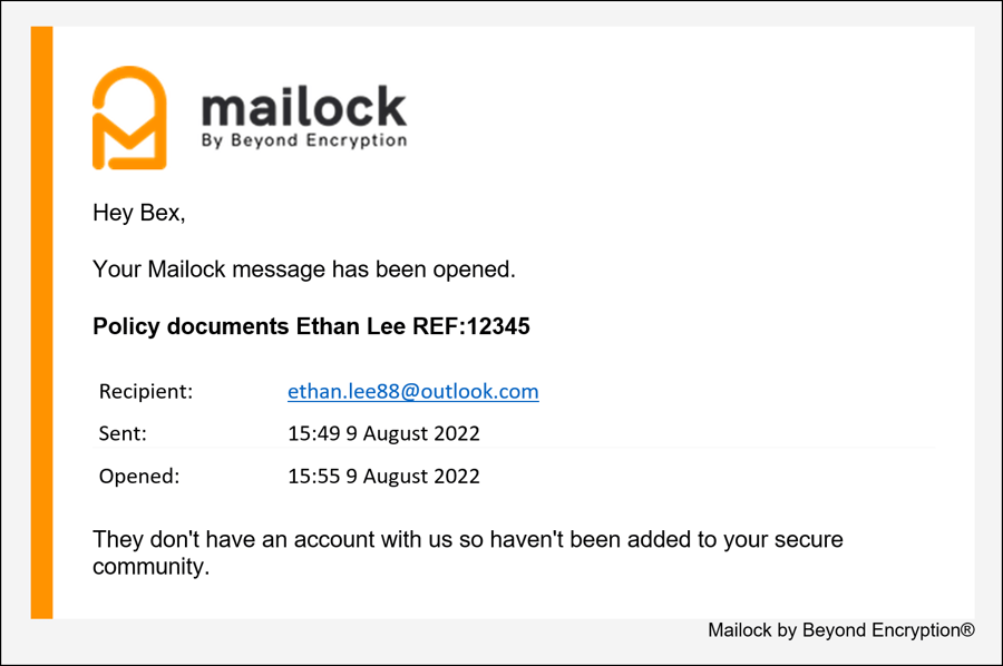 Getting started with the Mailock Outlook add-In