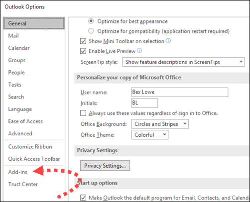 My Outlook add-in has been disabled, what do I do?
