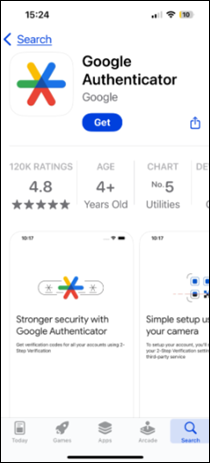 Using Google authenticator for 2FA