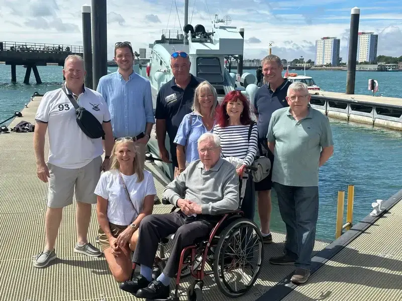Marking a Century: Celebrating George Carpenter Aboard MGB 81